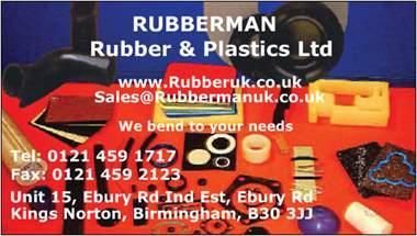 RUBBERMAN Rubber & Plastics Ltd, Birmingham | Seals and Gasket Supplier ...