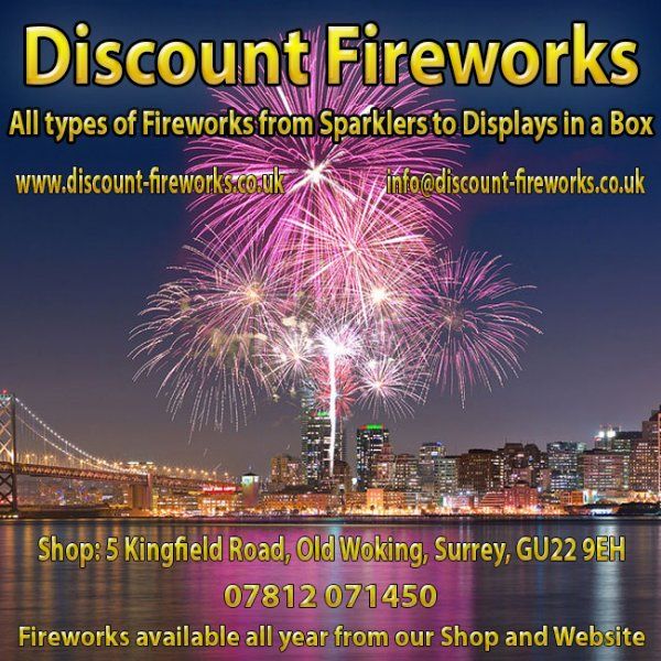 Discount Fireworks, Woking | 2 reviews | Firework Supplier - FreeIndex